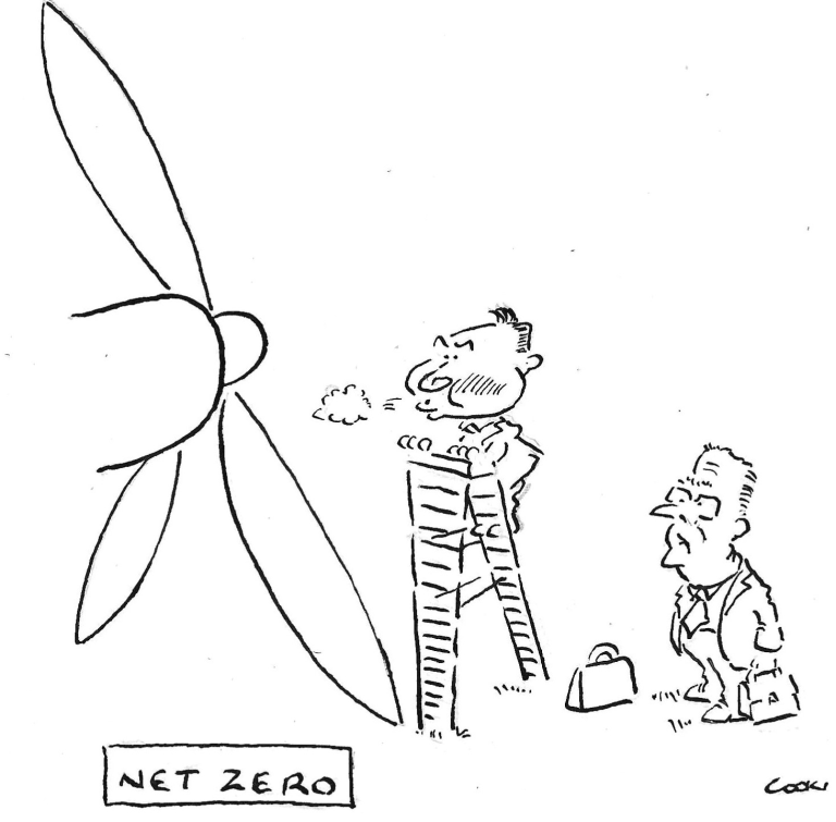 Wry & Dry #12-26 King Donald. Moses Bowen. Liberals own Net Zero ...